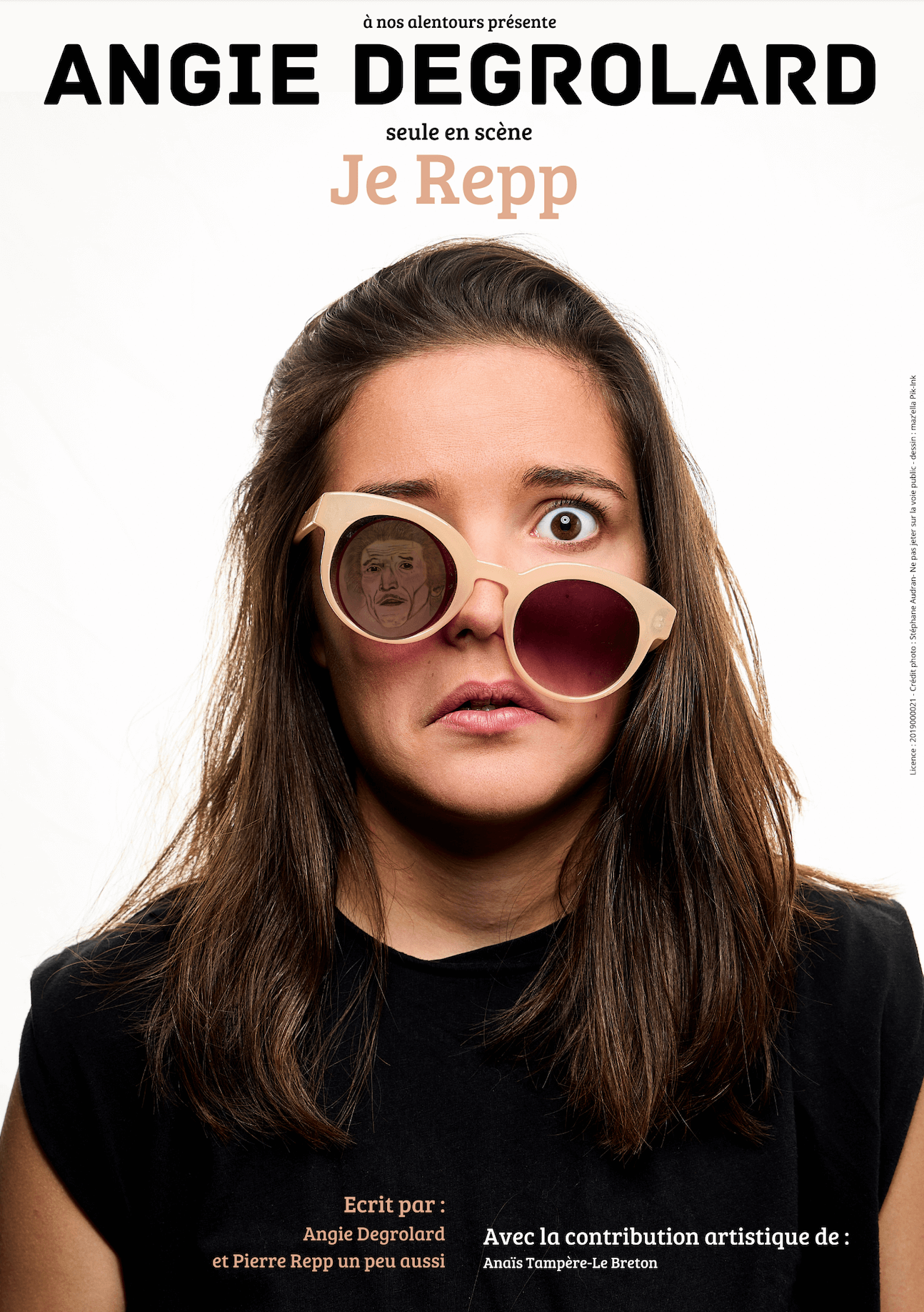 Angie Degrolard en Spectacle à Nantes